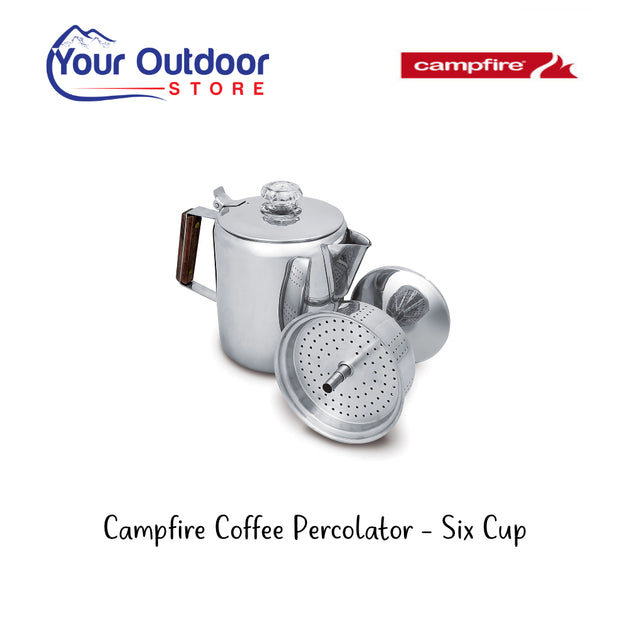 Campfire Coffee Percolator - Six Cup | Your Outdoor Store
