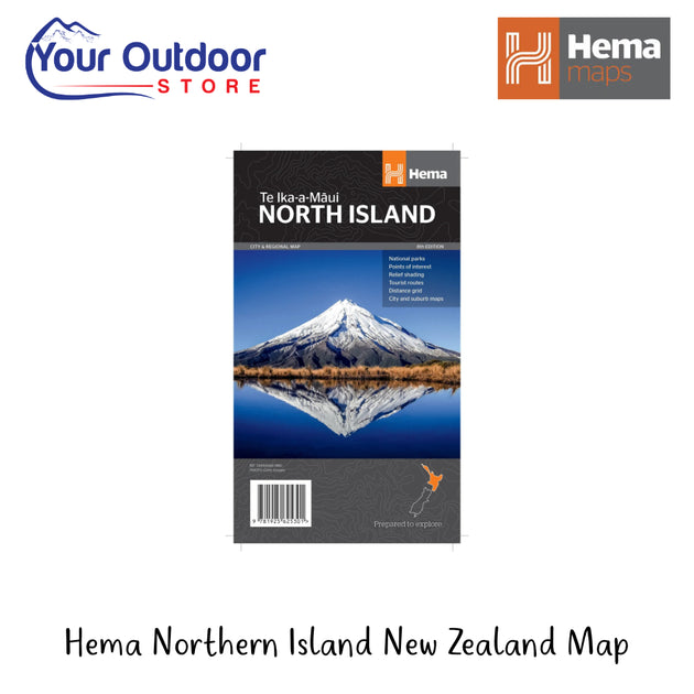 Hema Northen Island New Zealand Map | Your Outdoor Store