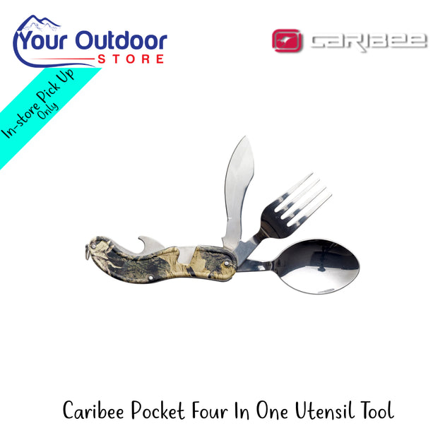 Caribee Pocket Four In One Utensil Tool | Your Outdoor Store