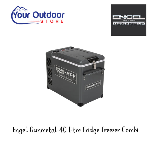 Engel Gunmetal 40 Litre Fridge Freezer Combi | Your Outdoor Store