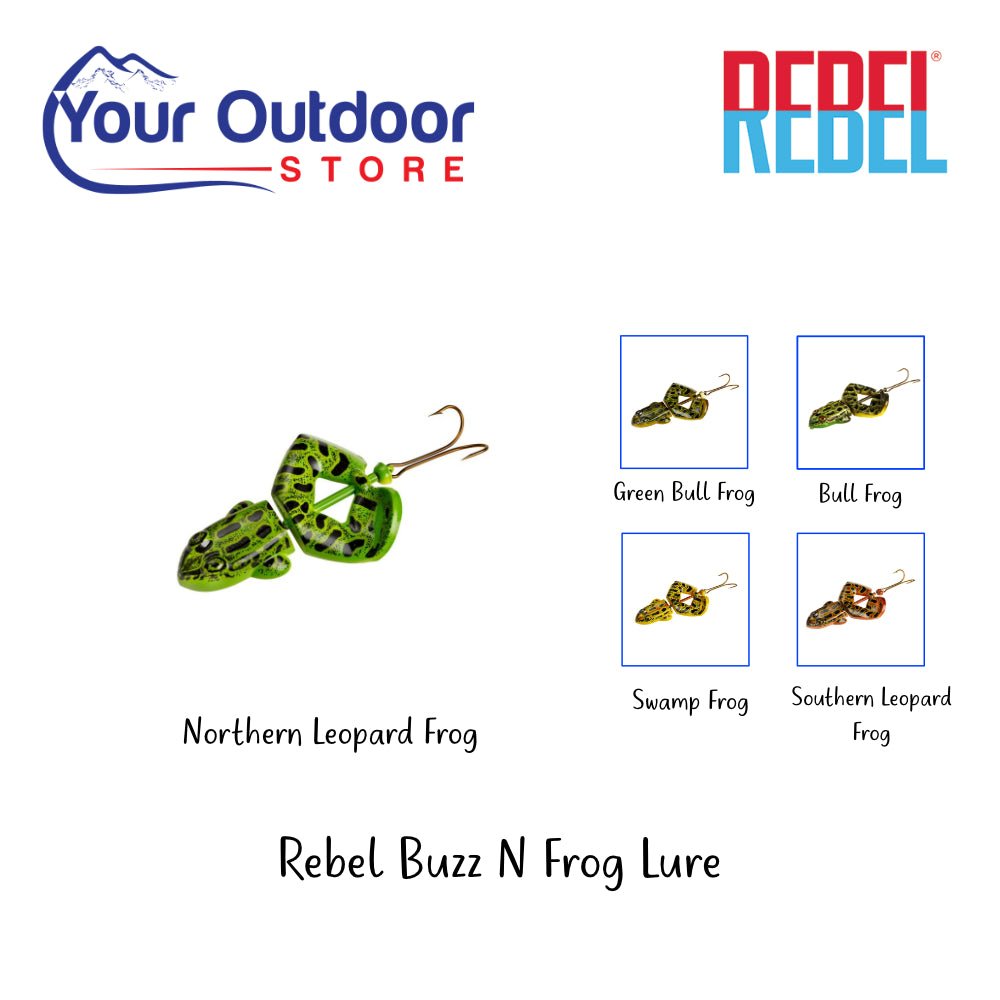 Rebel Buzz N Frog Lure | Your Outdoor Store