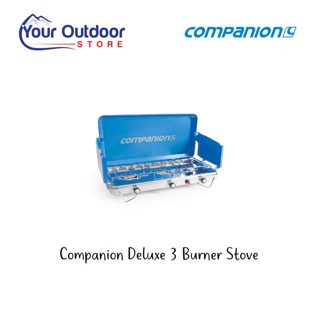 Companion Deluxe 3 Burner LP Gas Stove | Your Outdoor Store